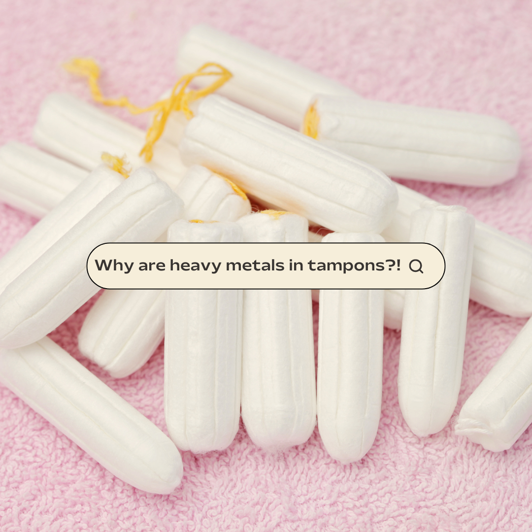 How are there heavy metals in tampons? – Hempress Hygienics